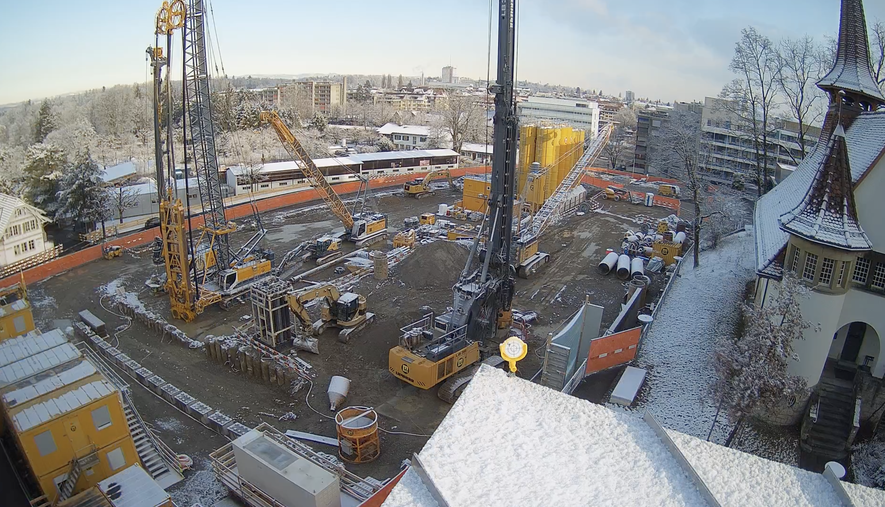 Tiefbauarbeiten und neue Parkplätze an Friedbühlstrasse - Insel Gruppe AG